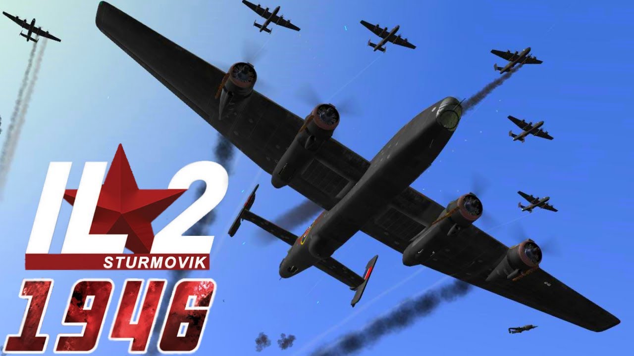 IL-2 1946: The Halifax That Wouldn't Die - YouTube