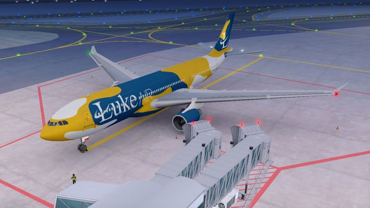 A332 LUKE AIR LANDING AT PRAGUE INTERNASIONAL AIRPORT - YouTube
