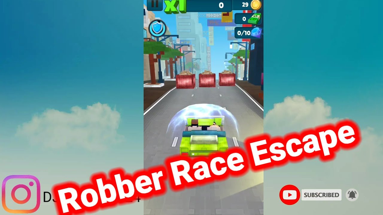 Game Anak Robber Race Escape - YouTube
