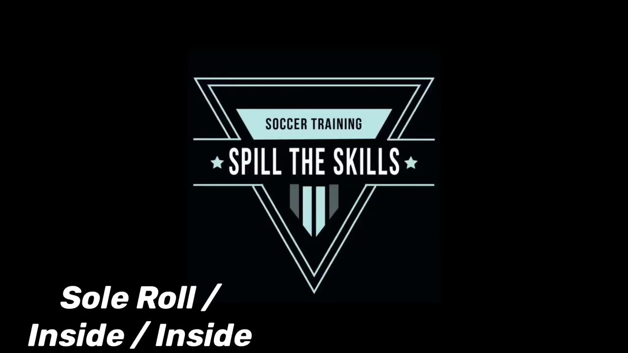Soccer Fundamentals - Sole Roll, Inside, Inside - YouTube