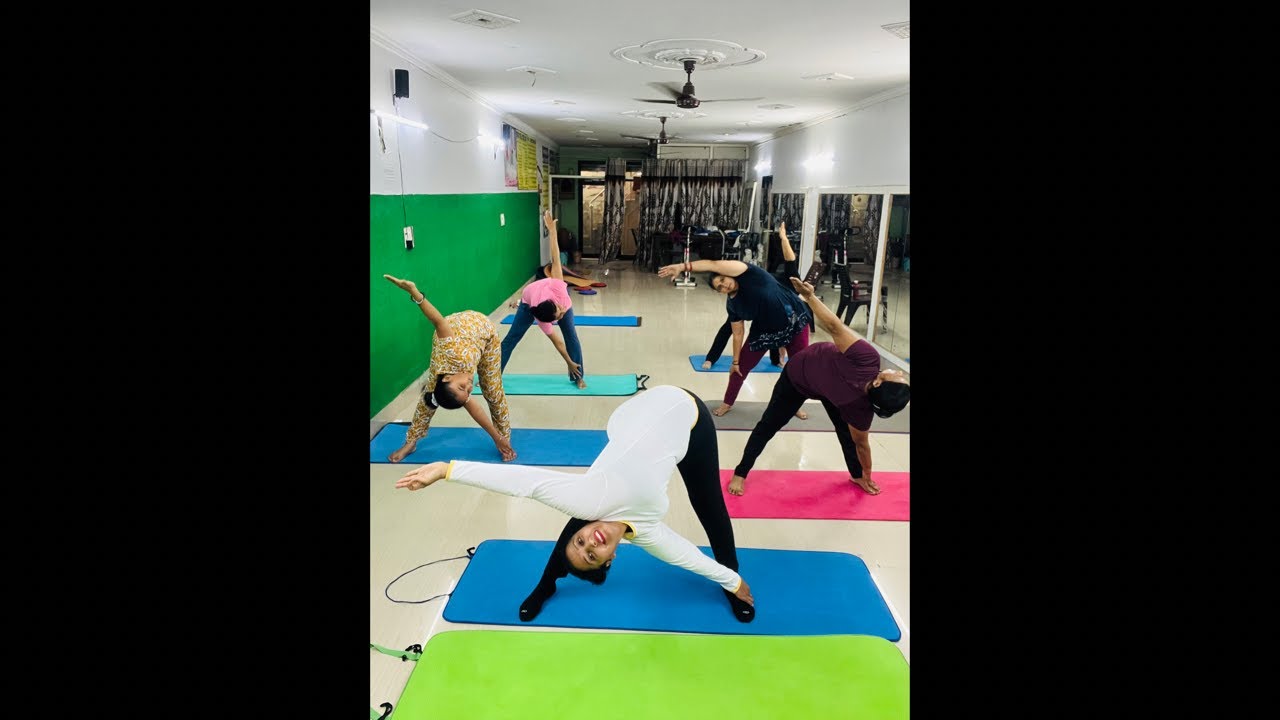 learn some basic steps of Yog asanas /Evening workout with Dr.Sandhya ...