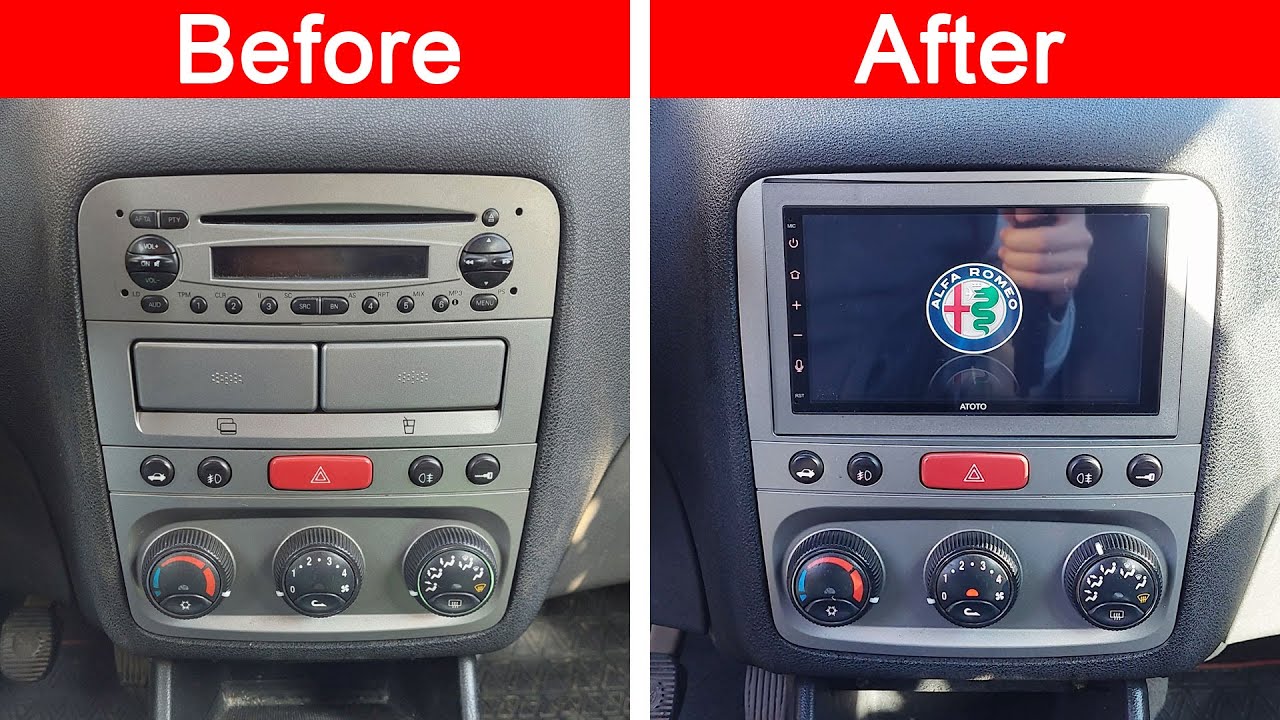 ATOTO S8 2nd gen Head Unit Install on Alfa Romeo 147, Alfa GT, Review ...