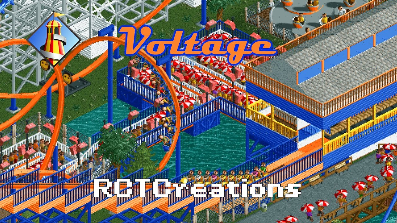 Voltage - Custom RMC Raptor (OpenRCT2) - YouTube