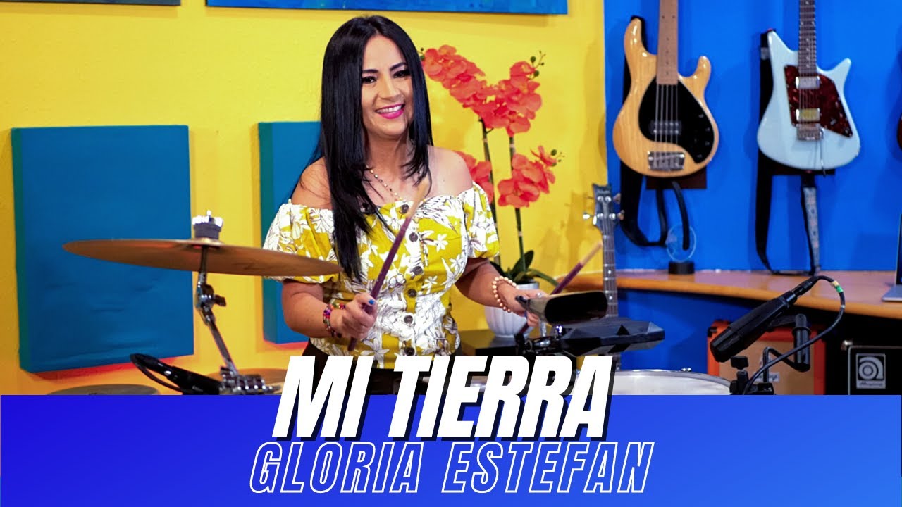 MI TIERRA - GLORIA ESTEFAN (Timbales Interpretation Elisabeth Timbal ...