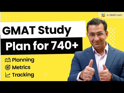 GMAT Study Plan | Target Score 740+ | Planning, Methods, and Metrics ...