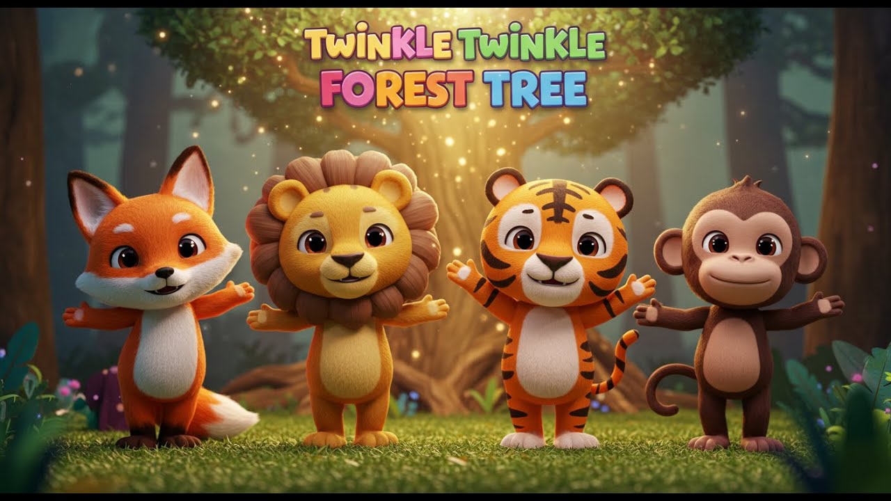 반짝반짝 숲속나무(Twinkle Twinkle Forest Tree) - YouTube