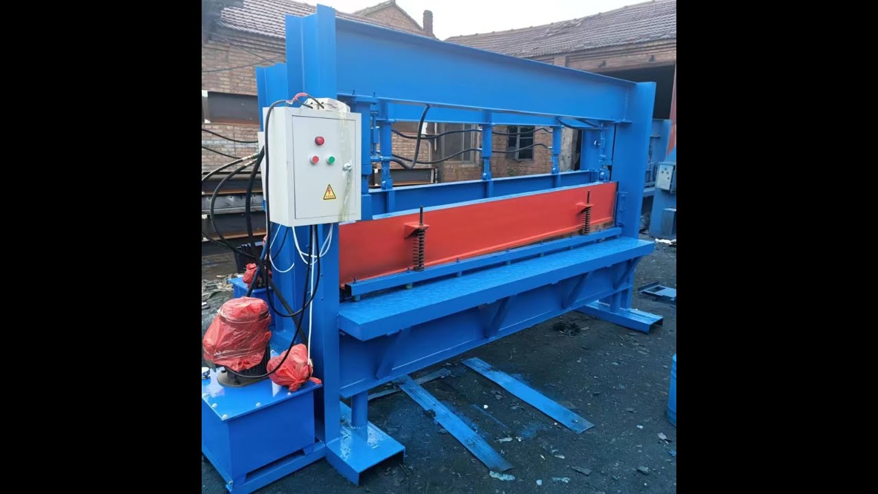 Steel Coil Processing Thin Metal Sheet Cutting Hydraulic Shearing ...