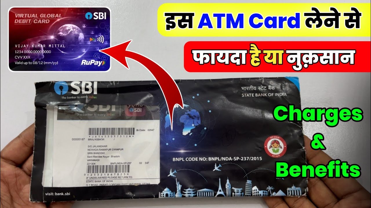 SBI Global Debit Card Hidden Charges And Benefits | SBI International ...