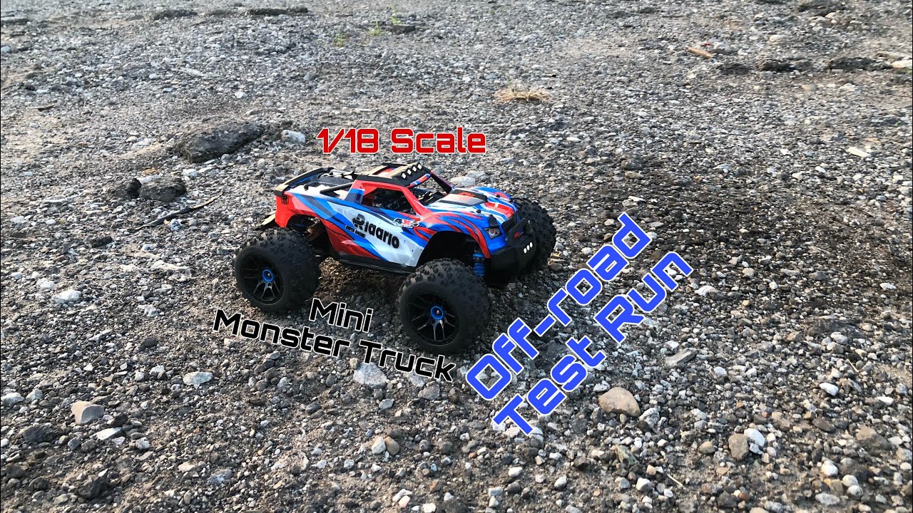 Rlaarlo 1/18 Scale RC Truck - First Off-Road Test Run - YouTube