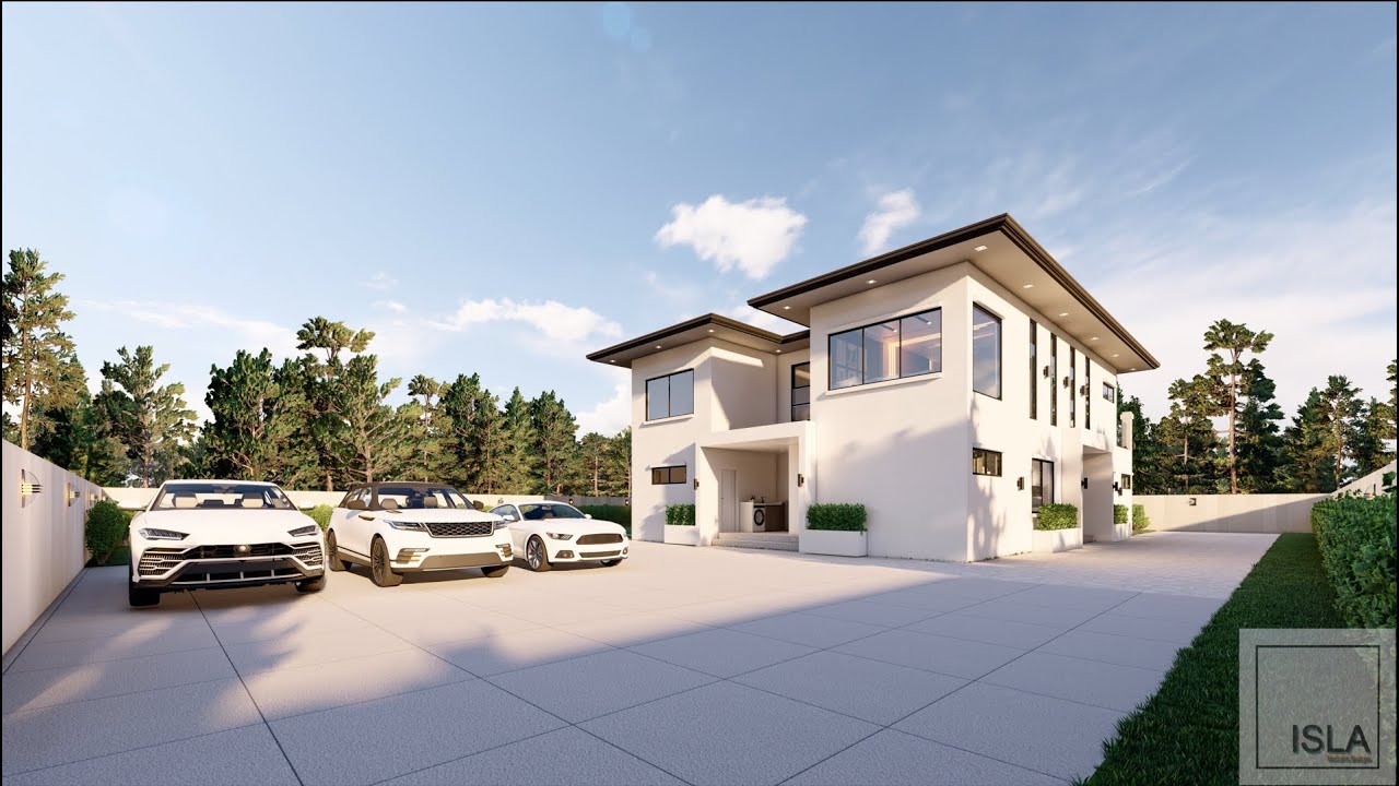 Two Storey White House in Zamboanga City - YouTube