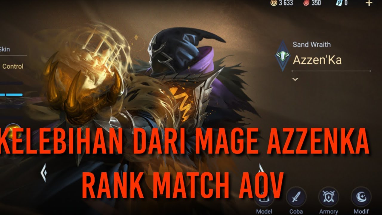 AOV : INI KELEBIHAN DARI MAGE AZZENKA DI RANK MATCH GUYS || gameplay ...
