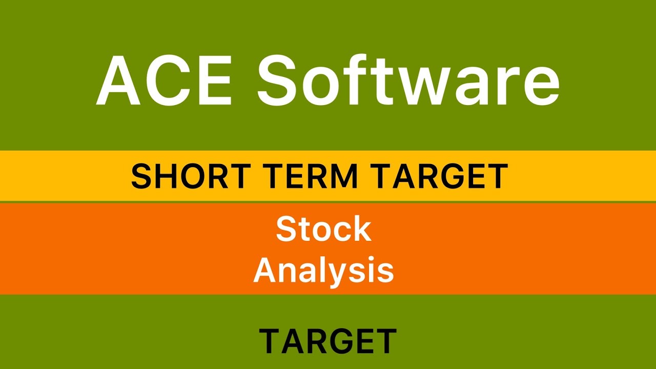 ACE SOFTWARE LTD SHARE ANALYSIS ️ ACE SOFTWARE SHARE NEWS | ACE ...