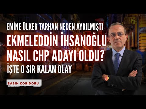 Emine Ülker Tarhan ve Sır Kalan Ekmeleddin Olayı
