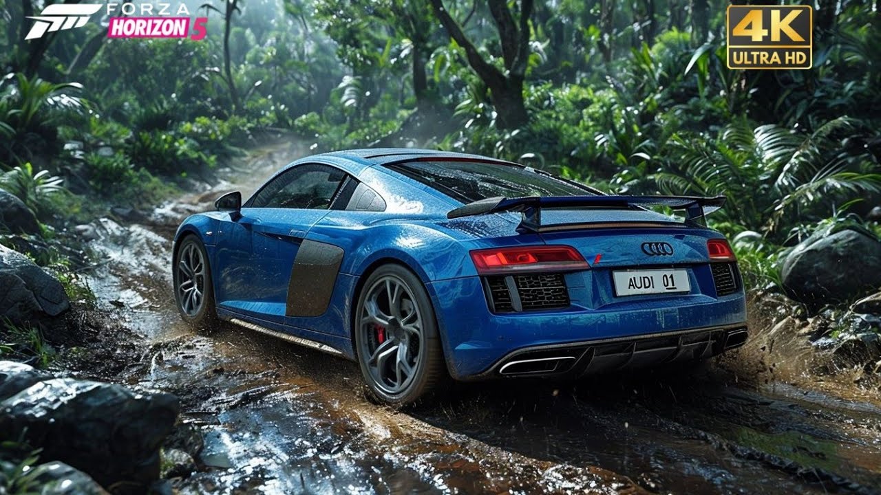 Transforming the Audi R8 into a Beast – Forza Horizon 5 Gameplay - YouTube
