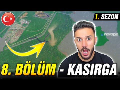 TÜRKİYEYİ KASIRGA VURDU ! BU NE? - Cities Skylines 8. BÖLÜM [1. SEZON]