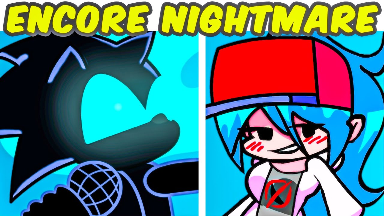 FNF VS Sonic.EXE VS Encore Nightmare No Villains Deluxe Charted | FNF ...