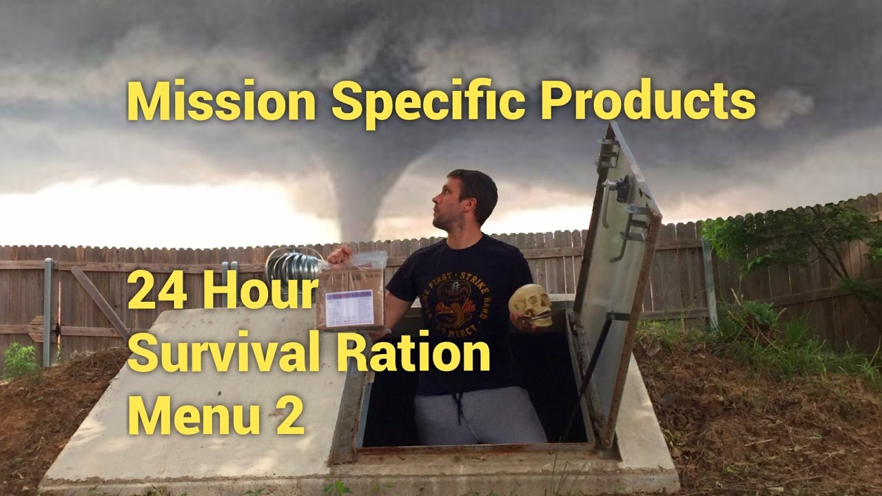 24 Hour Survival Ration - Mission Specific Products: Civilian 24 Hr MRE ...