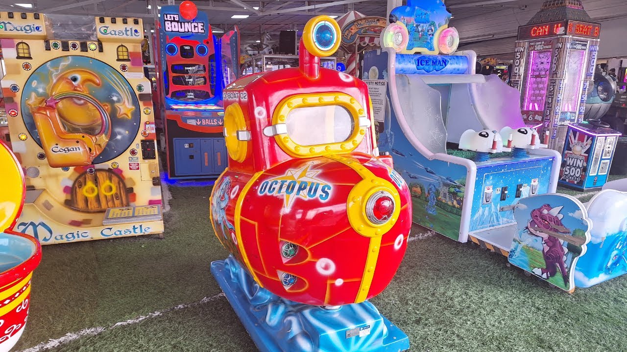 2000s Cogan Playsub Kiddie Ride - YouTube