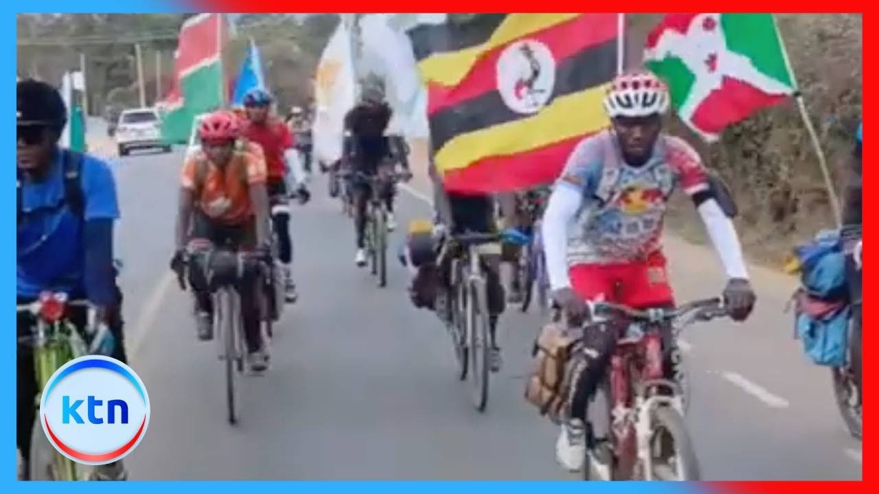 12 cyclists from Great Africa Cycling Safari arrive in Kenya after ...