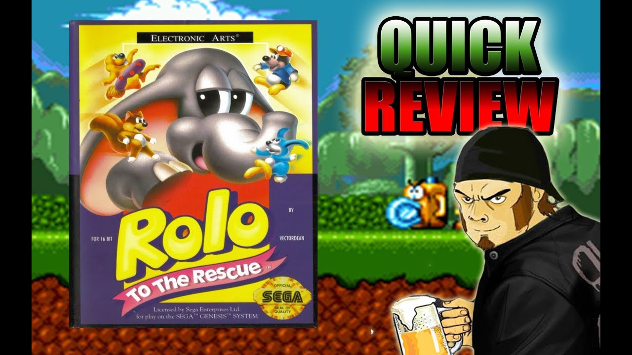 Quick review: Rolo to the Rescue (Sega Genesis) - YouTube