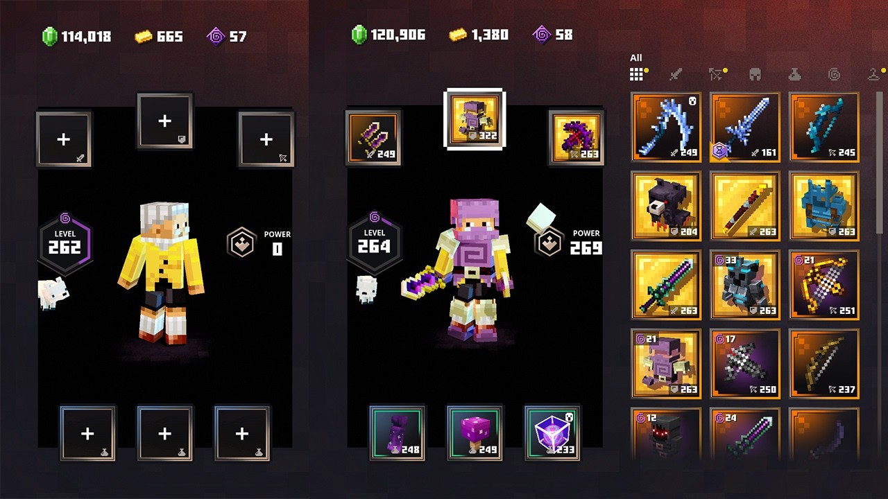 Trying My Viewers Minecraft Dungeons Loadouts! PT2 - YouTube