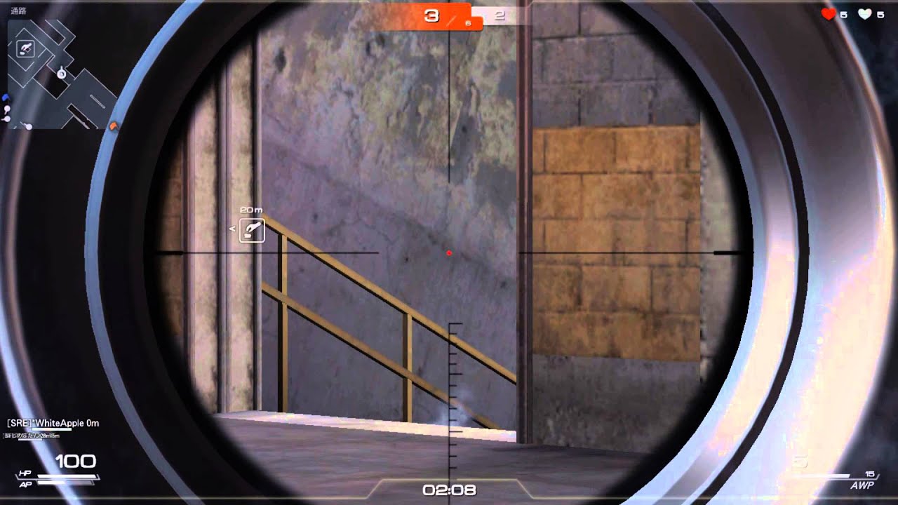 [SF2]FPS初心者がやるSR[実況]part3 VSero-ist戦 - YouTube