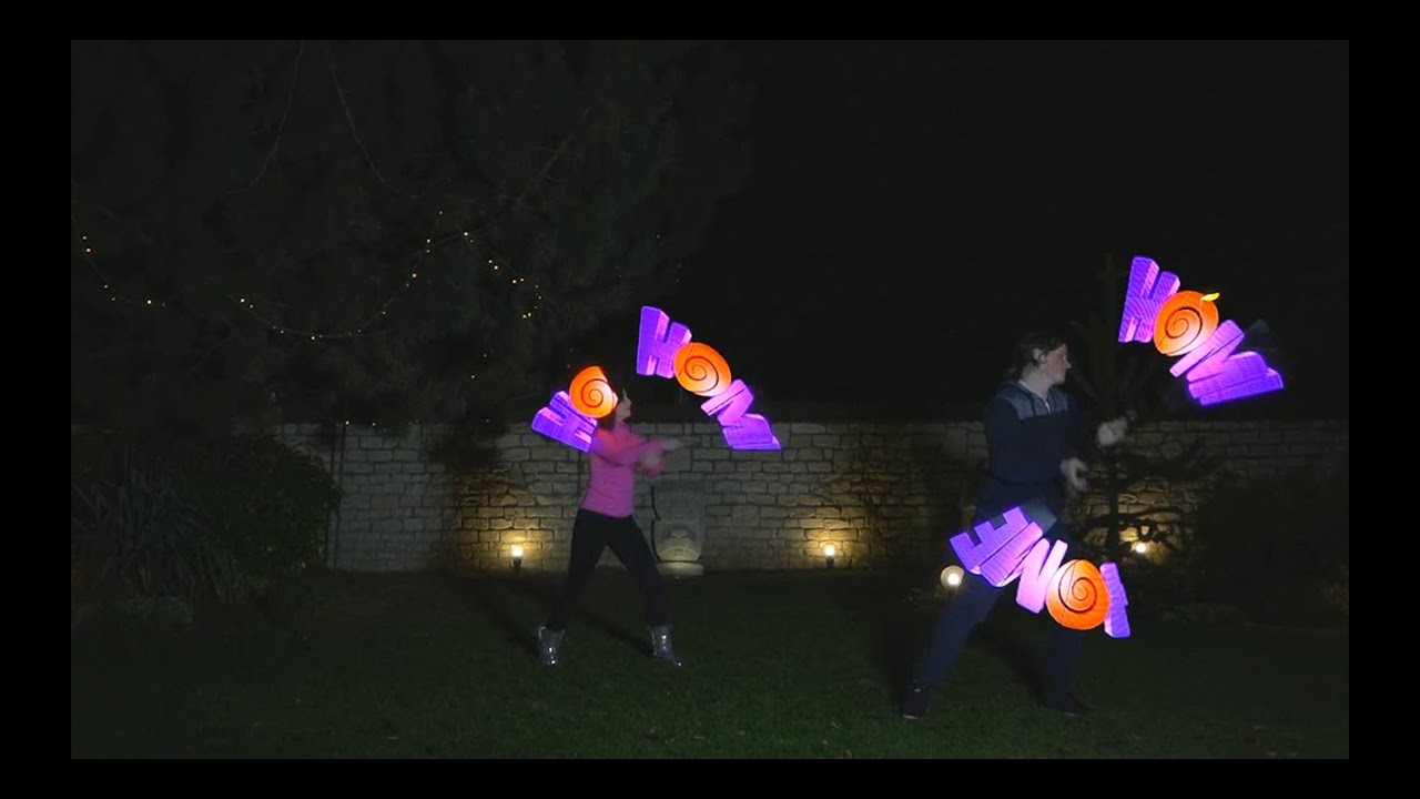 Visual Poi Improv / HOME / towards the sun - YouTube