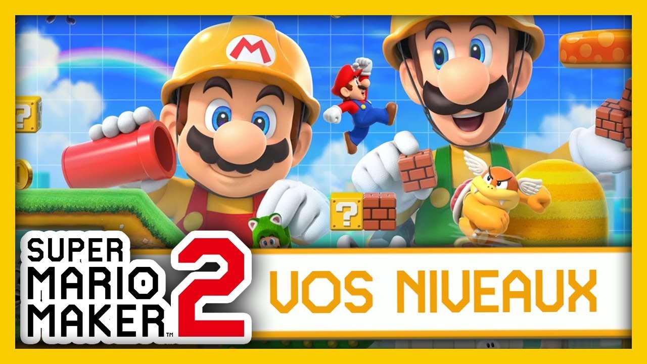 🔴 SUPER MARIO MAKER 2 EN LIVE ! JE FAIS VOS NIVEAUX ! - YouTube