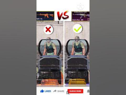 M416 vs akm in close range | m416 vs akm damage | m416 vs akm | #viral | #bgmi gaming |#shorts ...