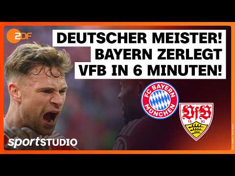 FC Bayern München – VfB Stuttgart | Bundesliga, 30. Spieltag 2025/26 | sportstudio