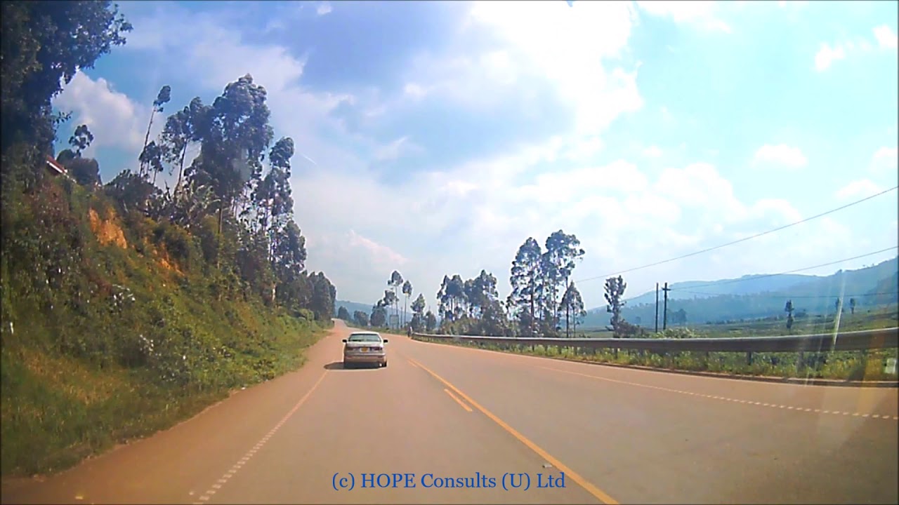 Katuna to Kampala Highway drive - YouTube