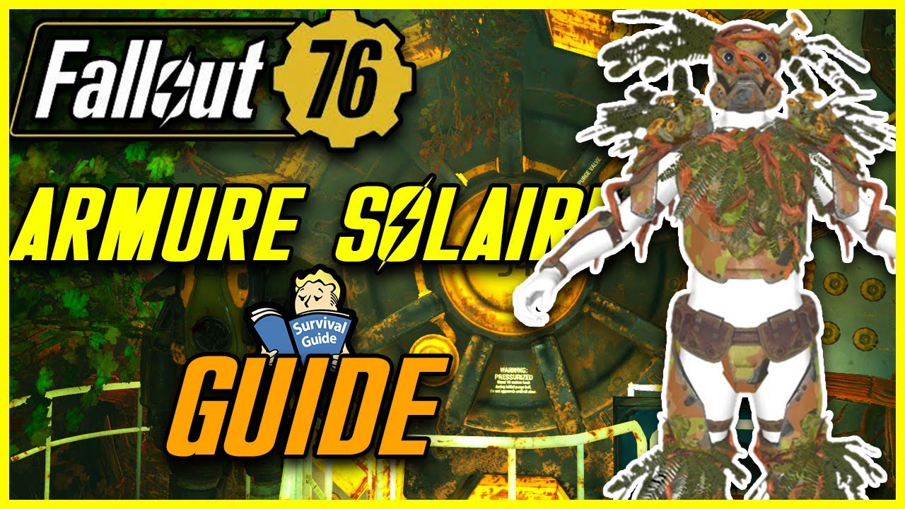 Fallout 76 - PRÉSENTATION de l'ARMURE SOLAIRE ! - YouTube