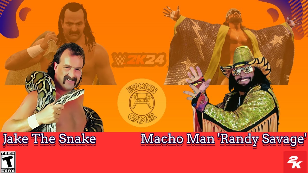 EPIC WWE Rivalry: Jake 'The Snake' vs Macho Man Extreme Rules! - YouTube