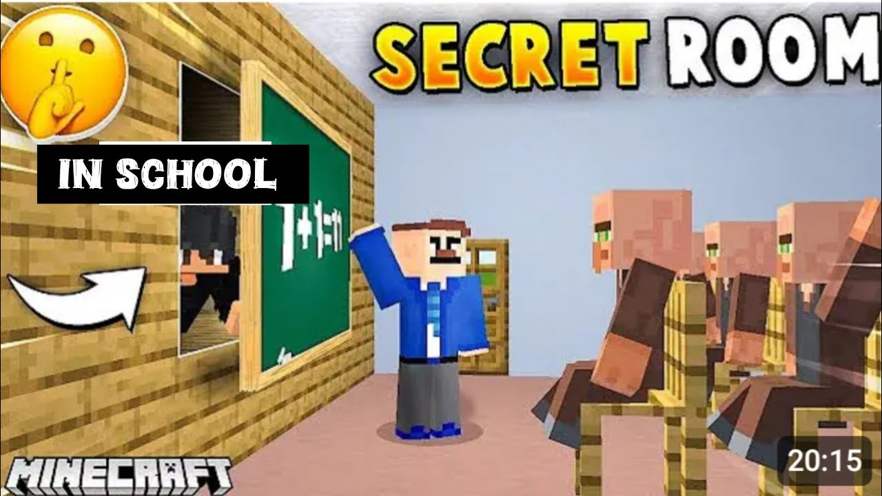 I Built A Secret Room In My School No One Knows ! - YouTube