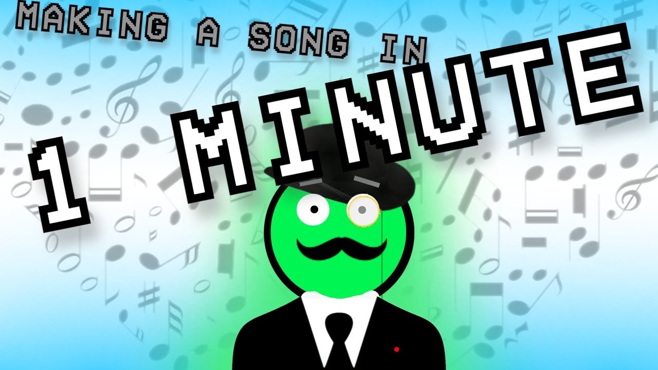 Composing a Song in 1 MINUTE - YouTube