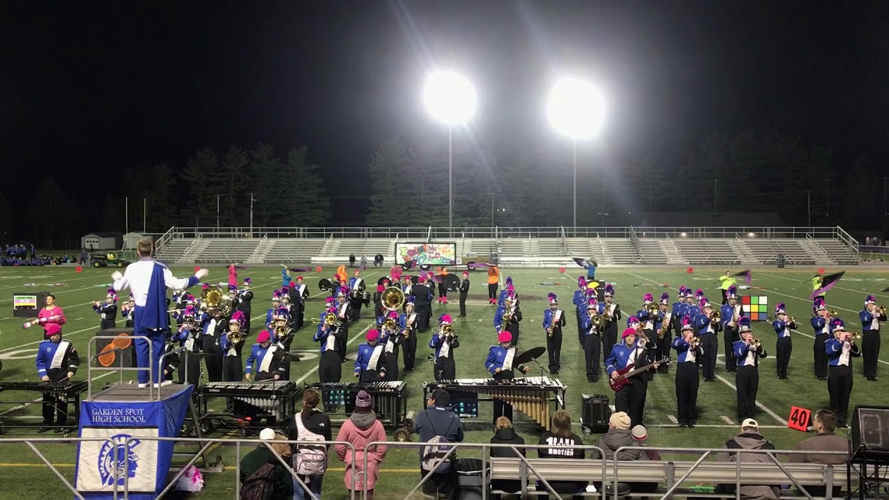 10/20/2018 Garden Spot High School Marching Band - YouTube