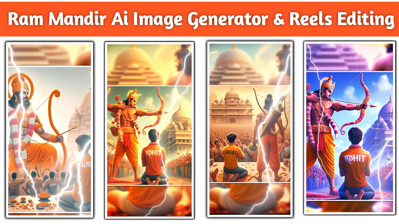 Jay Shree Ram 🙏 Trending Ayodhya Ram Mandir AI Images For Free | Ram ...