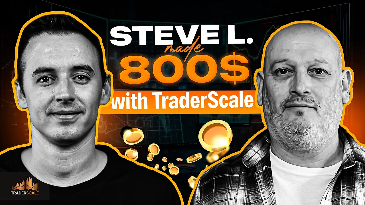 🚀 TraderScale Success Stories: Steve Lawford. $800 Prop Firm Payout ...