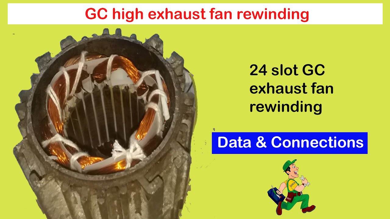 Full Rewinding 24 Slot GC High Speed Exhaust Cooler Fan (पतली लम्बी ...