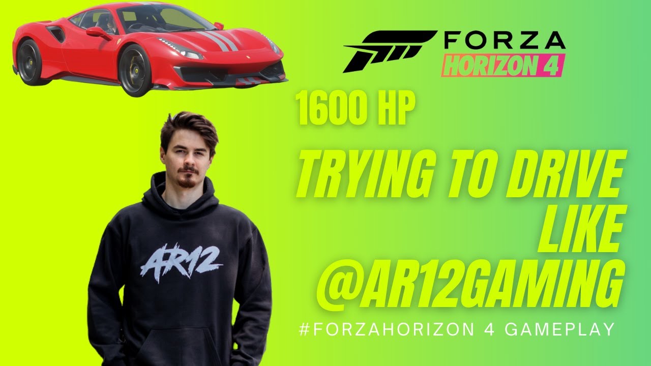 Trying to drive like AR12Gaming | Forza Horizon Gameplay | @AR12Gaming ...