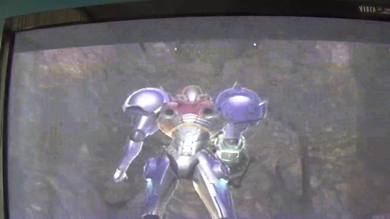 metroid prime omega pirate boss & phazon suit - YouTube