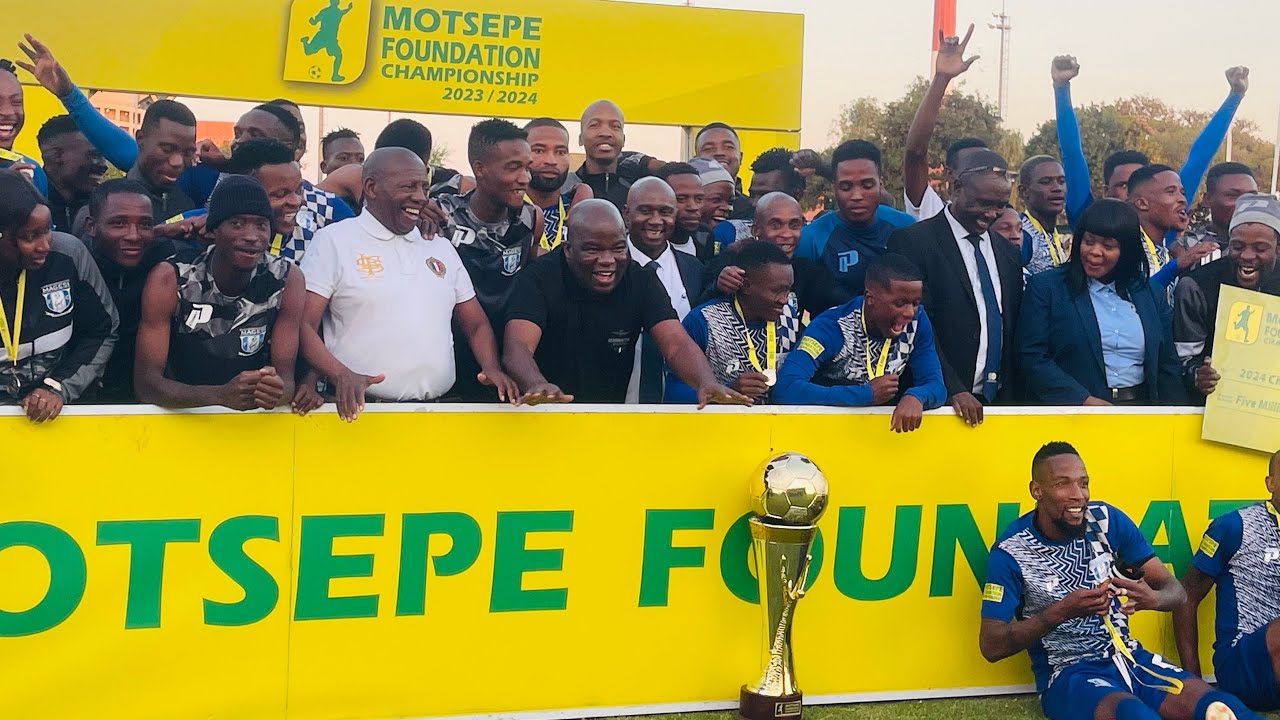 Magesi FC Trophy Presentation | Motsepe Foundation 2023/2024 Champions ...