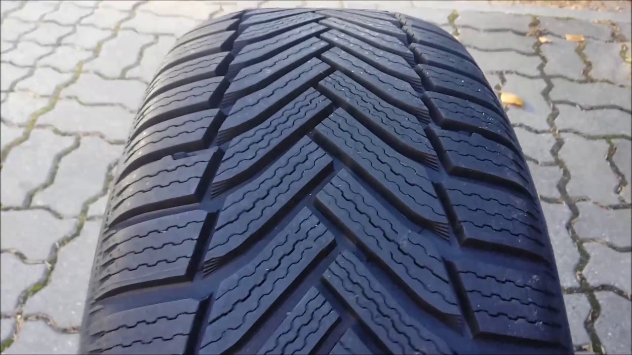 Michelin Alpin 6 - Prezentacja oraz pomiar głębokości bieżnika - YouTube