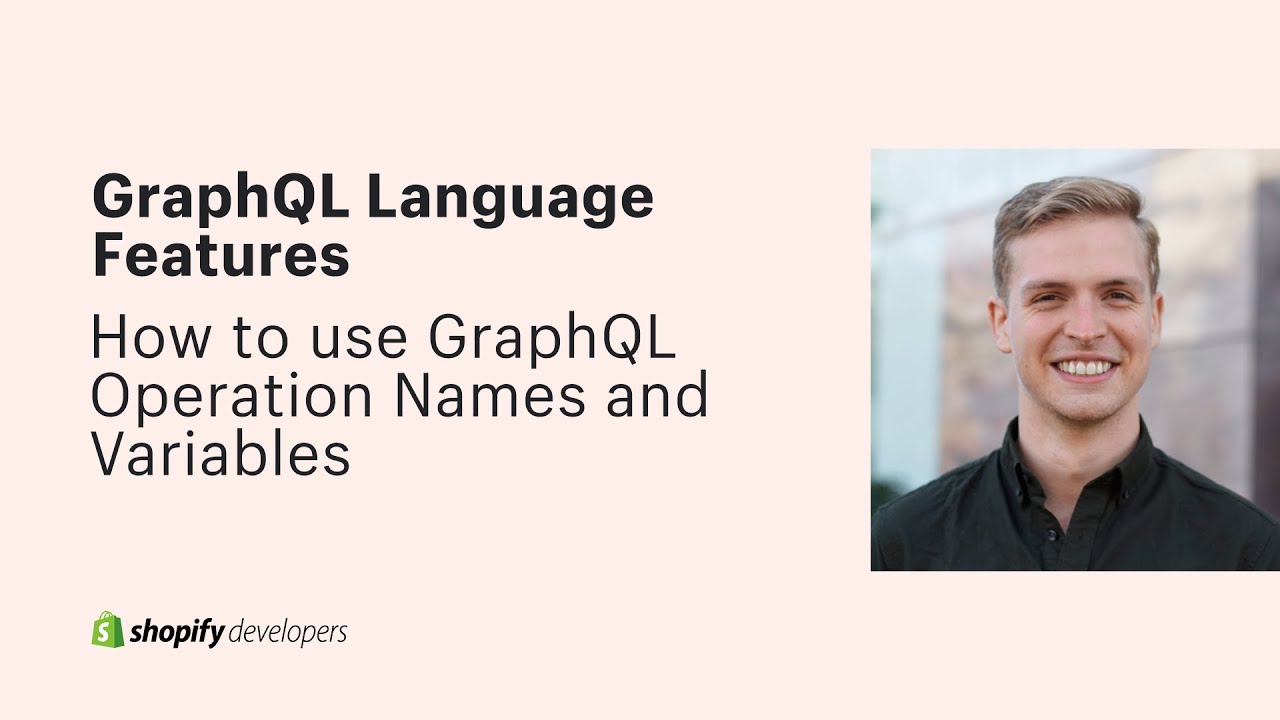 How To Use Graphql Operation Names And Variables 1 Of 5 Youtube