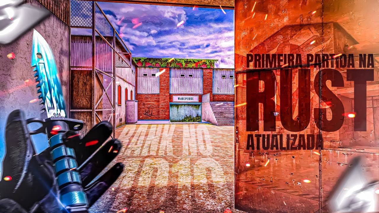 JOGUEI pela PRIMEIRA VEZ a RUST NOVA, SURPREENDI o TIME! STANDOFF 2 🇧🇷 - YouTube