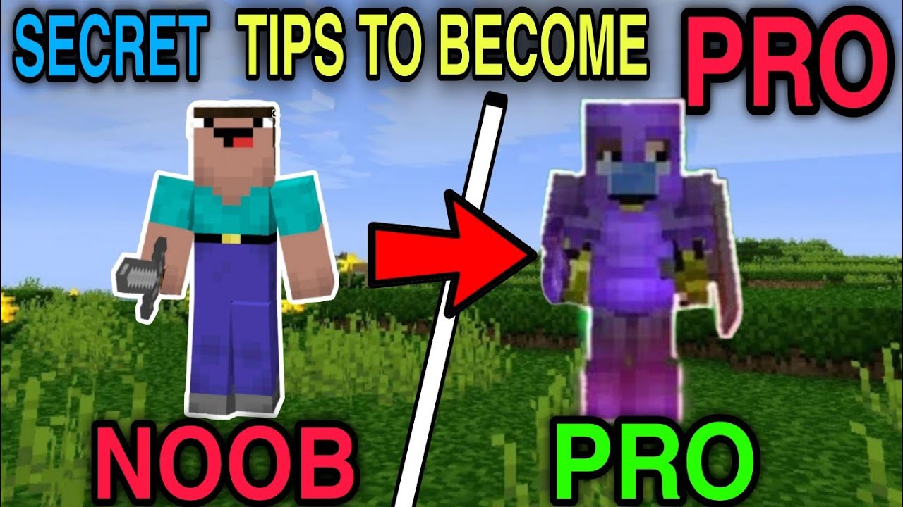 Use these 5 SECRET TIPS to BECOME A PRO in Minecraft | How to become ...