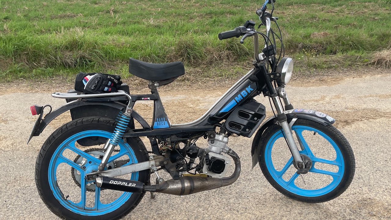 Essaye l’ oxid Avec Mbk 51 hard rock #mobylette #custom #doppler #mbk51 ...