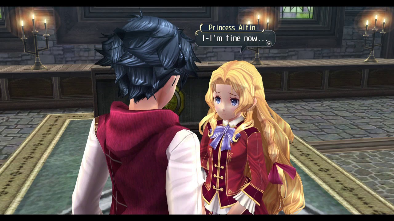 Trails of Cold Steel 2 Talk to Princess Alfin for First Romance ...
