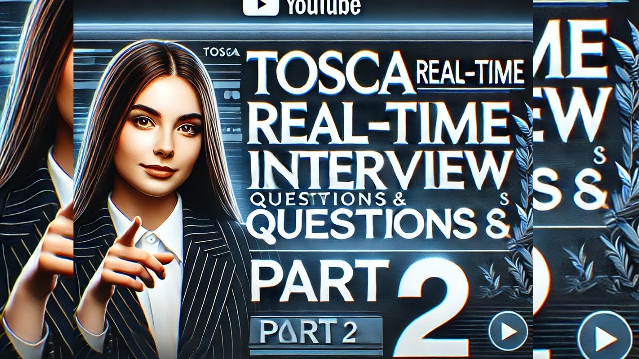 Tosca Realtime Interview Question and Answers #2: Tricentis Tosca ...