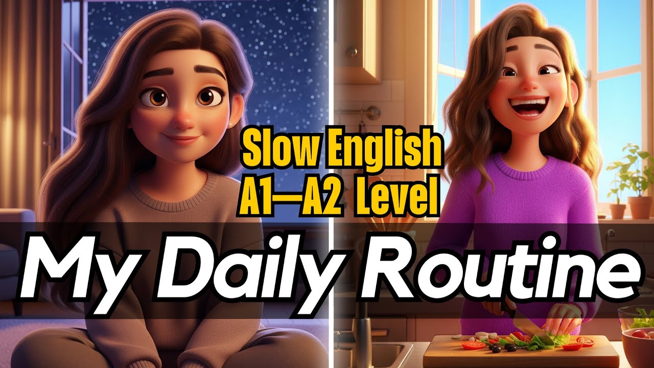 Daily Routine | English A1–A2 | Talk About Your Day | English for ...